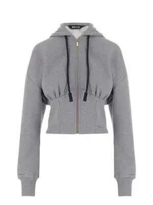 Just Cavalli Zip-up Hoodie - Grey