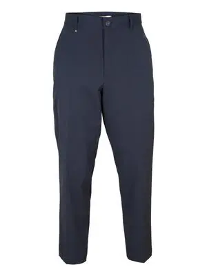 Hugo Boss Button-zip Waist Tailored Suit Trousers - Blue