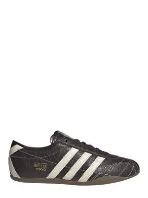 ADIDAS ORIGINALS Leather Low-top Sneakers - Black
