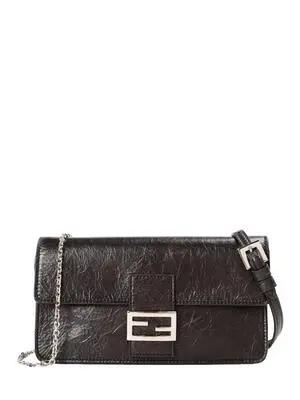 Fendi Flapover Shoulder Bag - No