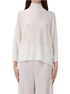 FABIANA FILIPPI Fabiana Filippi Boxy Turtleneck Sweater With Subtle Sparkle Embellishment