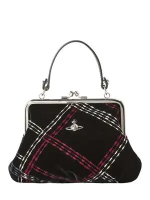 VIVIENNE WESTWOOD Granny Frame Purse Bag - Black