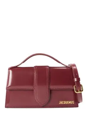 Jacquemus Jacquemus Le Grand Bambino Leather Crossbody Bag Red