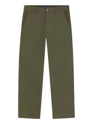 Hugo Boss Straight Leg Casual Trousers - Green