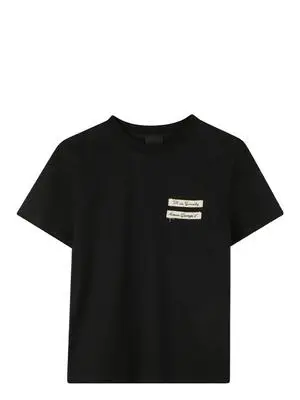 Givenchy Embroidered T-shirt - Black