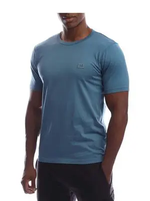 C.P. COMPANY Solid Color T-shirt - Blue