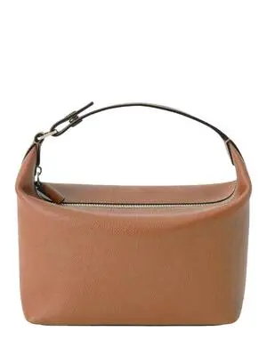 VALEXTRA Valextra Small Grained Leather Crossbody Bag Brown