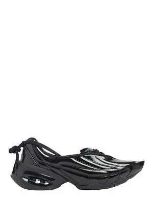 Nike Patent Leather Sneakers With Bow Detailing - No