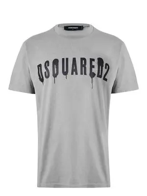 Dsquared2 Printed T-shirt  Grey