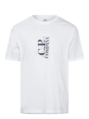 C.P. COMPANY Printed T-shirt - White