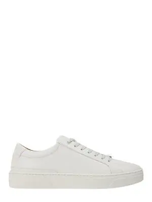 Hugo Boss Smooth Leather Low-top Sneakers - White