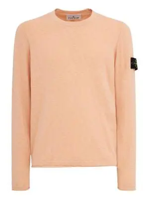 Stone Island Crewneck Long Sleeve Knit Sweater - No