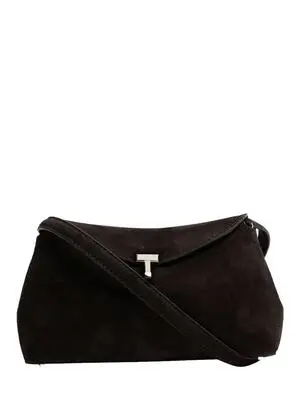 TOTEME Suede Shoulder Bag - Brown