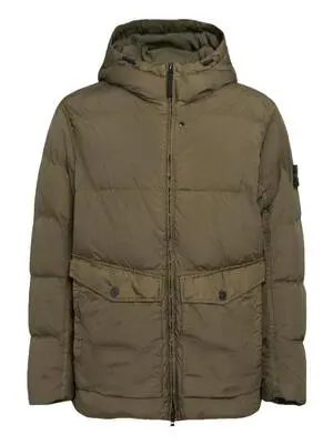 Stone Island Hooded Down Jacket - No