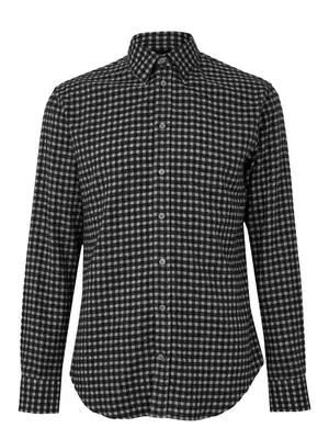 Emporio Armani Plaid Shirt - Black