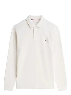TOMMY HILFIGER Solid Color Polo Shirt 