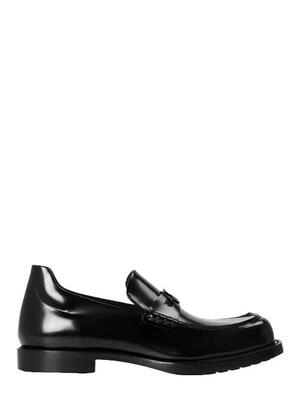 BALENCIAGA Balenciaga Square-Toe Carved Loafers