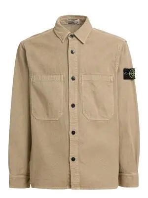 Stone Island Frontbutton Shirt - Nude