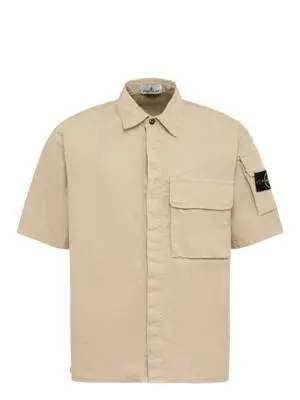 Stone Island Frontbutton Shirt - Nude