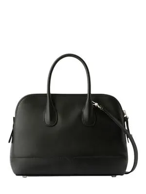 VALEXTRA Multiway Genuine Leather Bag - Black