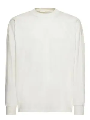 THE ROW Crewneck Longsleeve Top - White