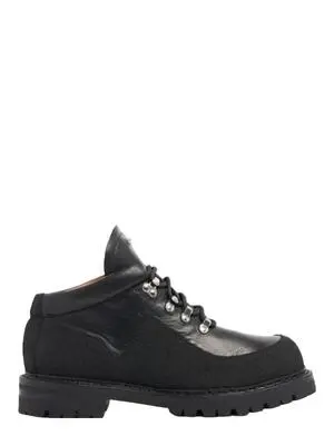 Our Legacy Ankle Boots With Thick Sole And Lace-up Closure - No