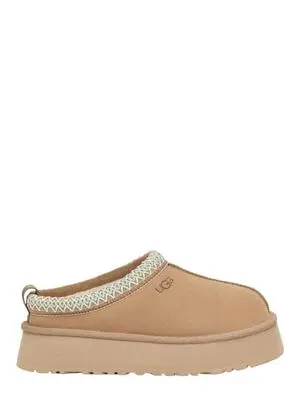 UGG Embroidered Detail Slip-on Loafers - Nude