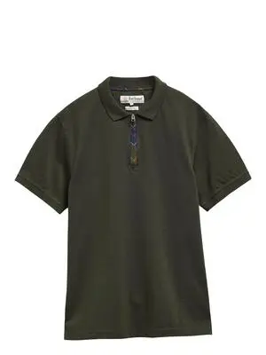 Barbour Texturedknit Polo Shirt - Black