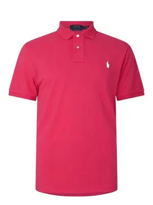 Polo Ralph Lauren Solid Color Polo Shirt  Pink