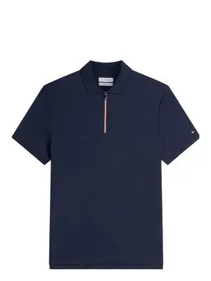 Tommy Hilfiger Solid Color Polo Shirt - Black