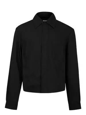 Our Legacy Longsleeve Collared Shirt - Black