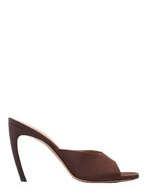 Attico Open-toe Stiletto Mules - Red