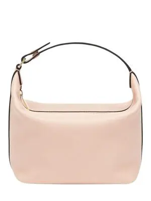 VALEXTRA Valextra Adjustable Strap Bag With Top Handle And Gold-Tone Zipper Pink