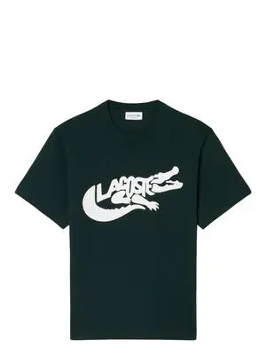 Lacoste Printed T-shirt - Black