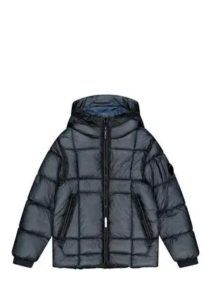 C.P. COMPANY Dd Shell Short Puffer Jacket - Black