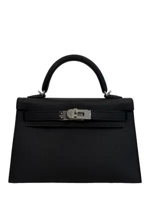 Hermès Kelly 20cm Hss Bag - Black