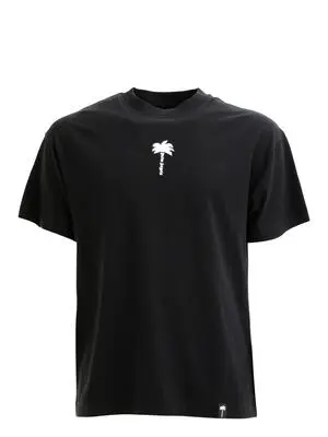 Palm Angels Cotton T-shirt - Black