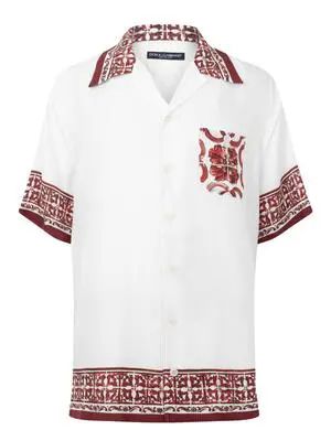 Dolce & Gabbana Camp Collar Shirt - No