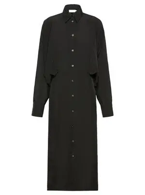 SPORTMAX Sportmax Oversized Viscose Shirt Dress