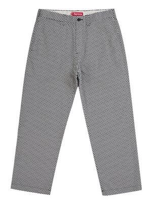 Supreme Chino Pant - White Checkerboard