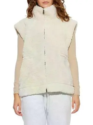Bogner BOGNER Kylie Faux Fur Vest Neutrals