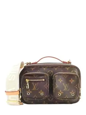 LOUIS VUITTON Monogram Canvas Utility Crossbody Bag - Brown