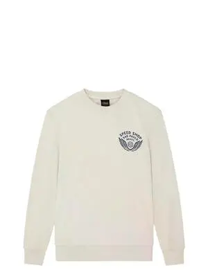 Deus Ex Machina Graphic Print Crewneck Sweatshirt - Neutrals