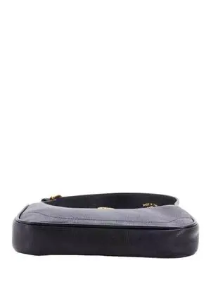 Gucci Aphrodite Leather Mini Shoulder Bag - Black