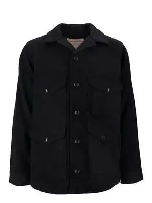 Filson Mackinaw Cruiser Wool Overshirt - Blue