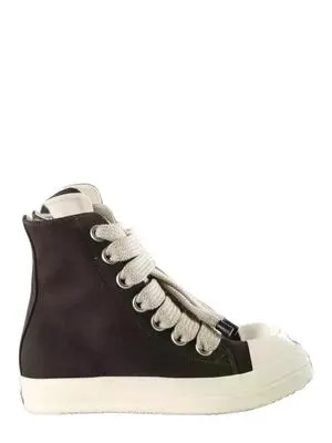 Rick Owens Jumbolace High-top Sneakers - Grey