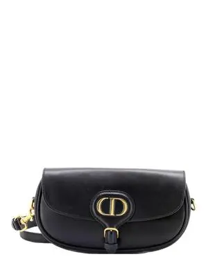 Dior Bobby Flap East West Crossbody Bag - Black