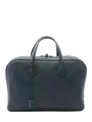 Hermès 2019 Togo Victoria Ii 12h Briefcase Business Bag - Green