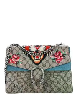Gucci Dionysus Gg Coated Canvas Medium Shoulder Bag - Brown