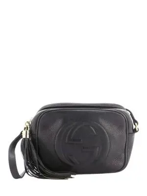 Gucci Gucci Soho Disco Leather Small Crossbody Bag Black
